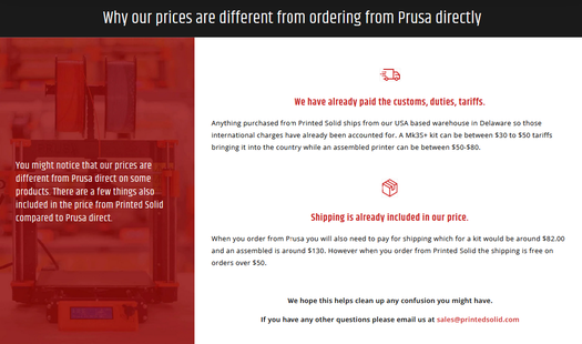 Original Prusa Pro HT90 – Printed Solid