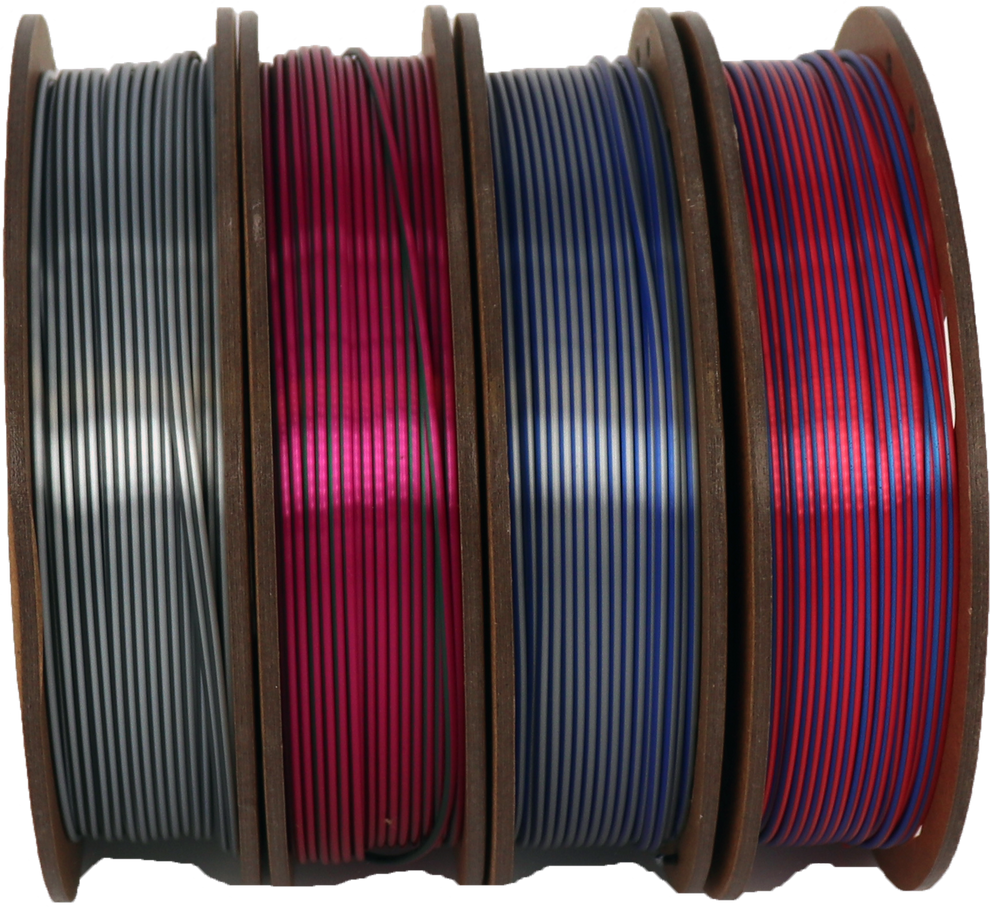 PS Imports PLA 1.75mm x Sample Packs Dual Color EOL – Printed Solid