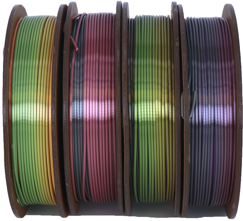 PS Imports PLA 1.75mm x Sample Packs Rainbow EOL – Printed Solid